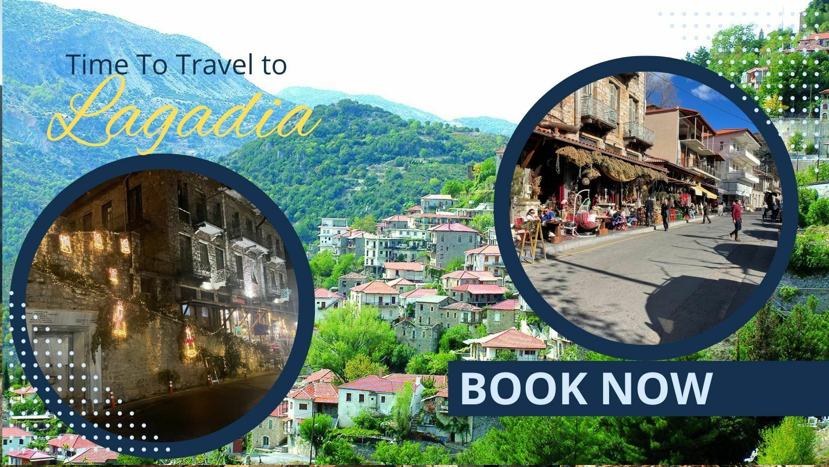 Athens Airport (ATH) to Lagadia Village Taxi - Minivan