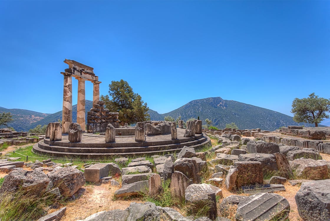 The Temple of Apollo - Delphi | FromToAirport.gr