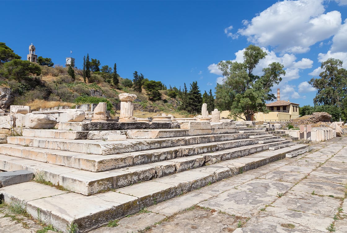 The Temple of Demeter in Eleusis | FromToAirport.gr
